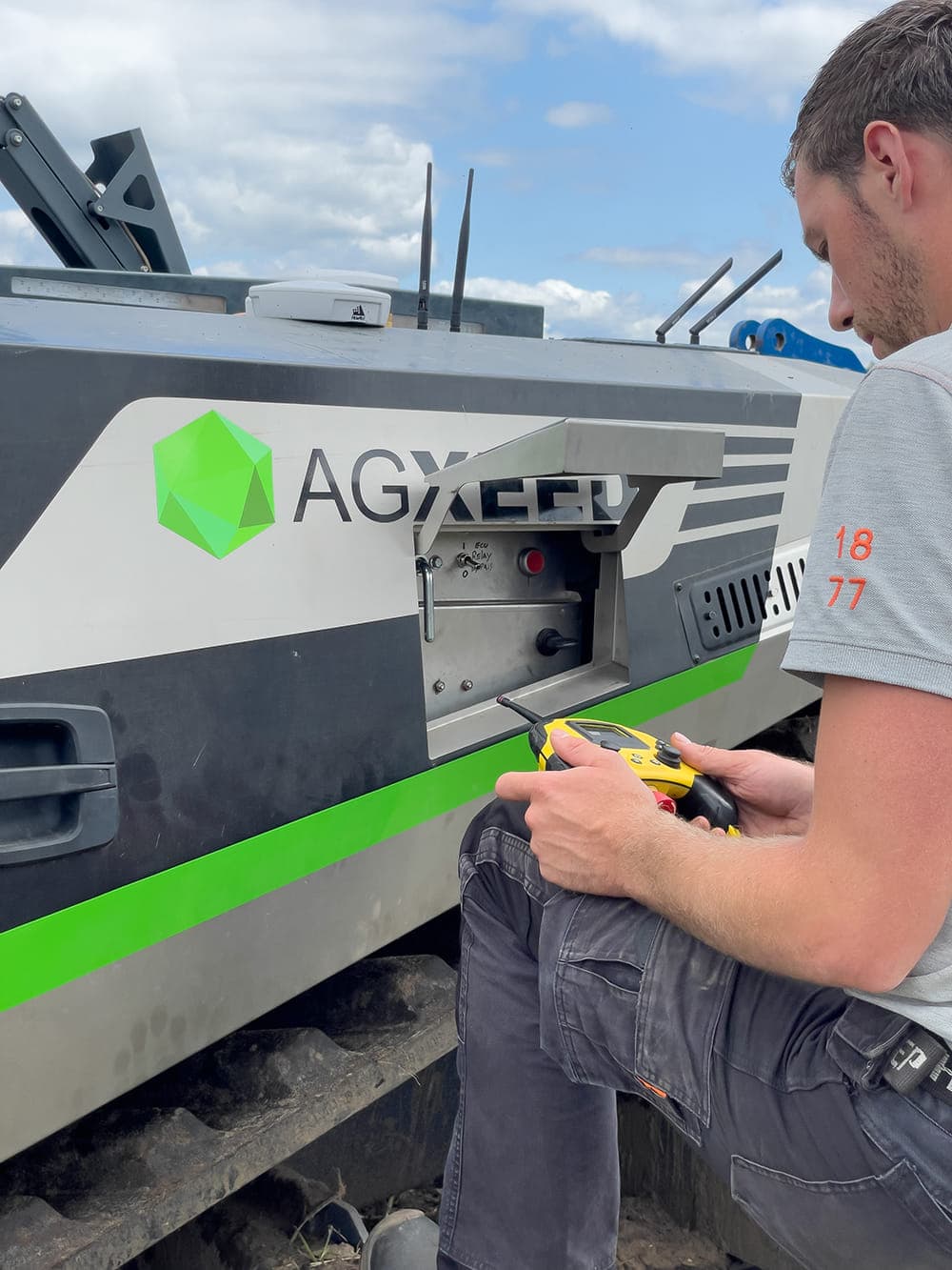 AgXeed Agbot getest | Brengt Robotica naar de Landbouw